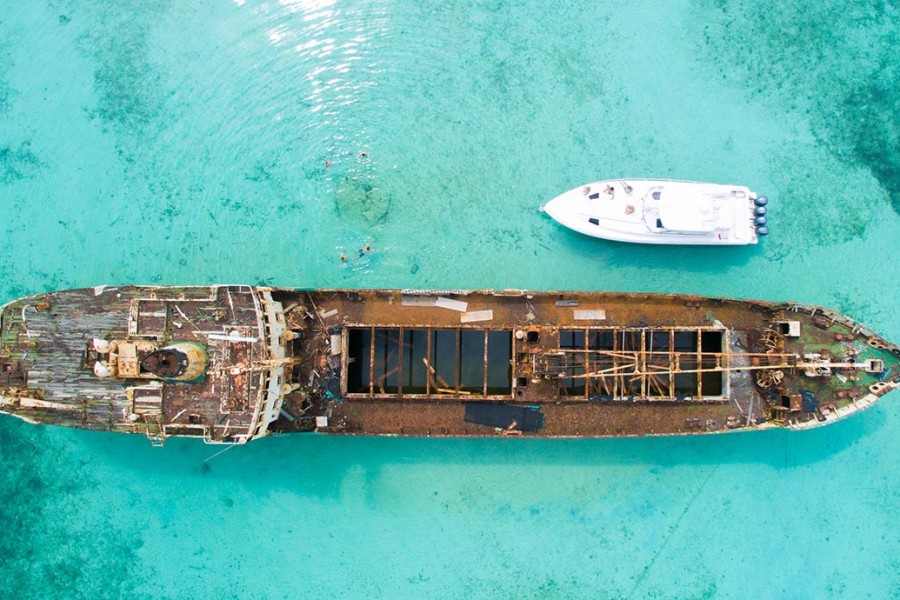 Exploring French Cay - Panoply Turks & Caicos
